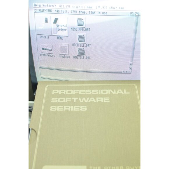 Commodore | Office | Amiga Keep Trak Software The Other Guys 3 Double ...